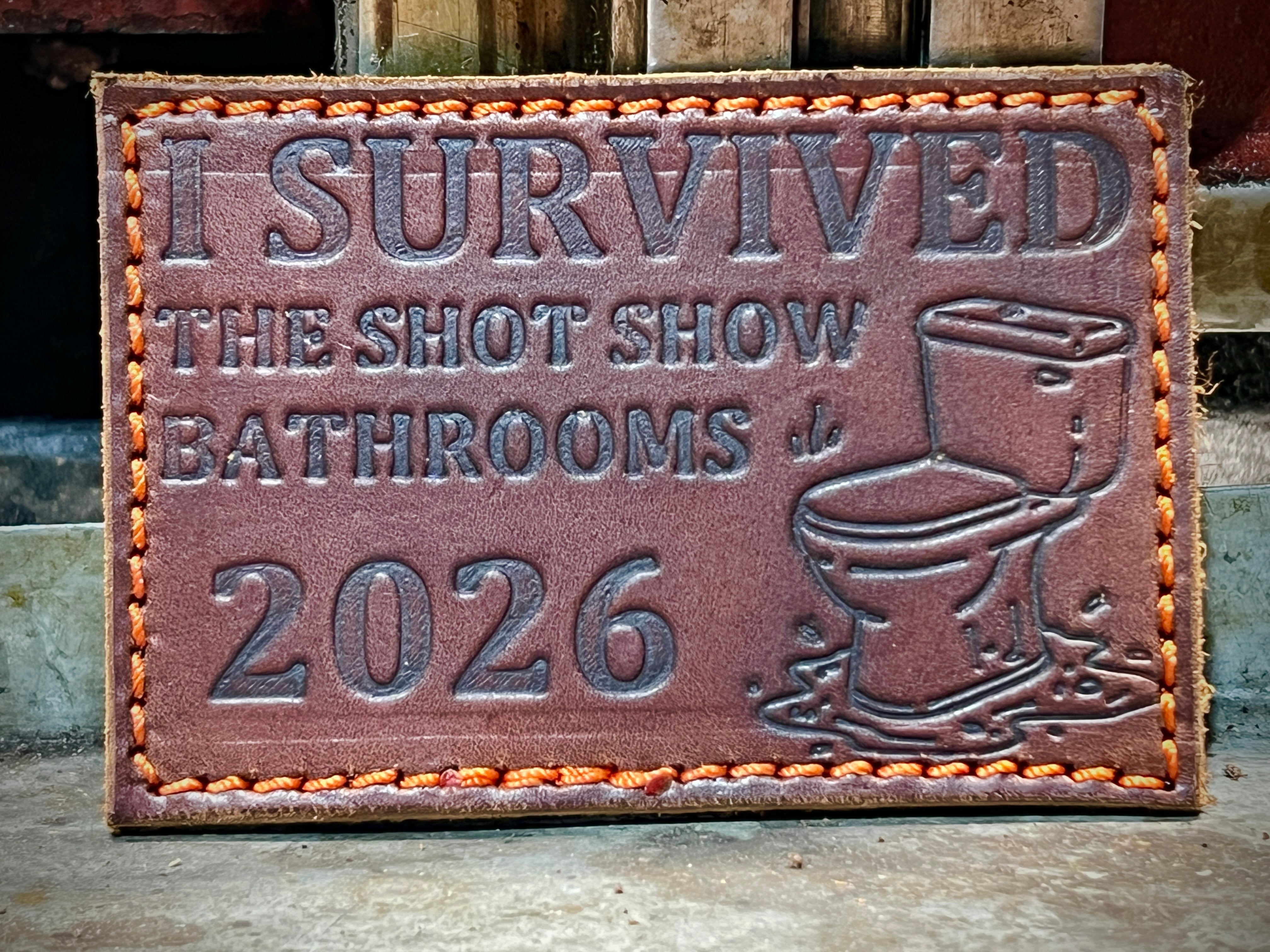 2026 Shot Show Patch – Atlas Leather Co