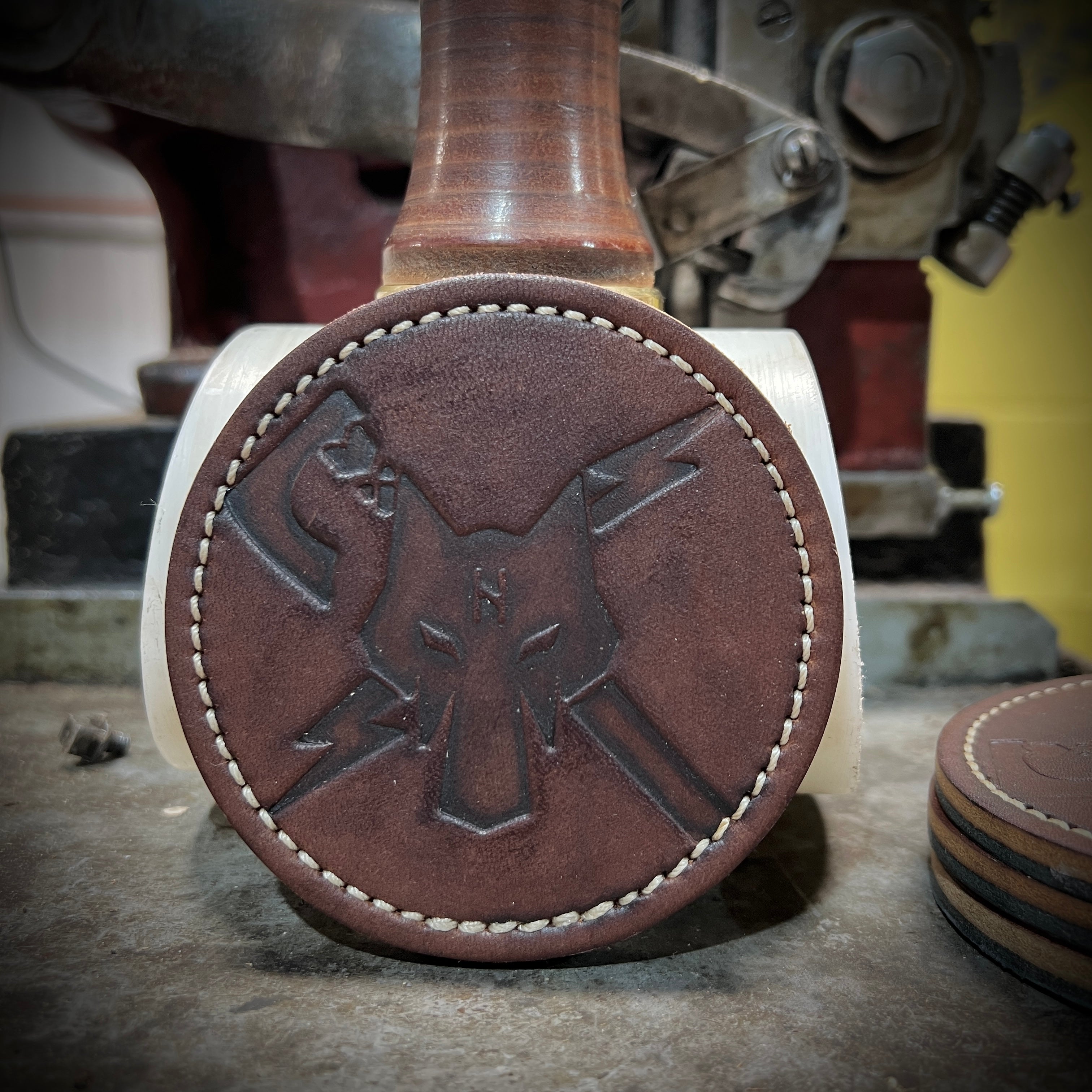 Barbarian Spirit Coaster – Atlas Leather Co